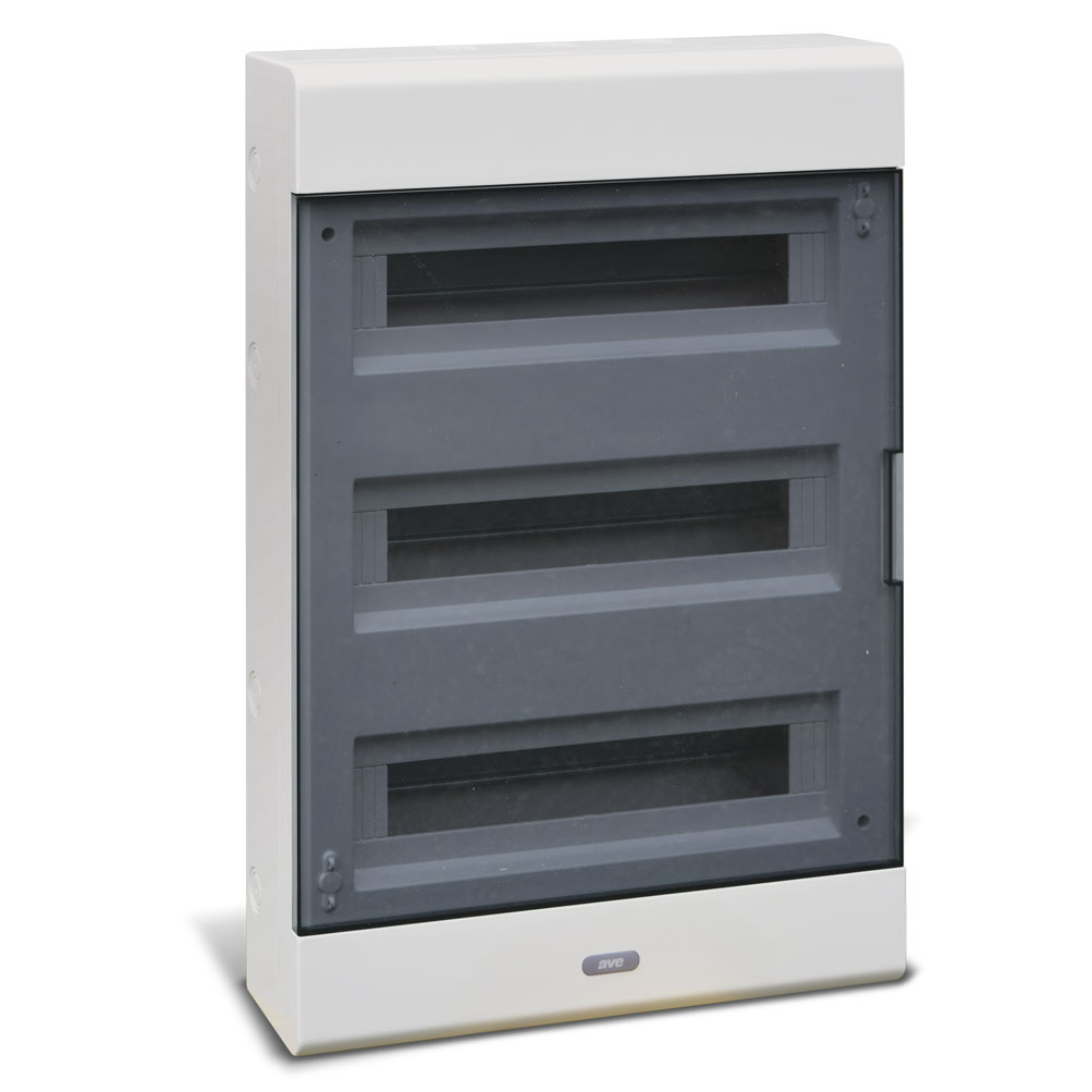 Quadro IP40 da parete 36 (3x12) moduli DIN : acquista online | Climacal